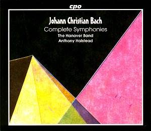 J C Bach complete symphonies [JL]: Classical CD Reviews- Jan 2003 MusicWeb(UK)